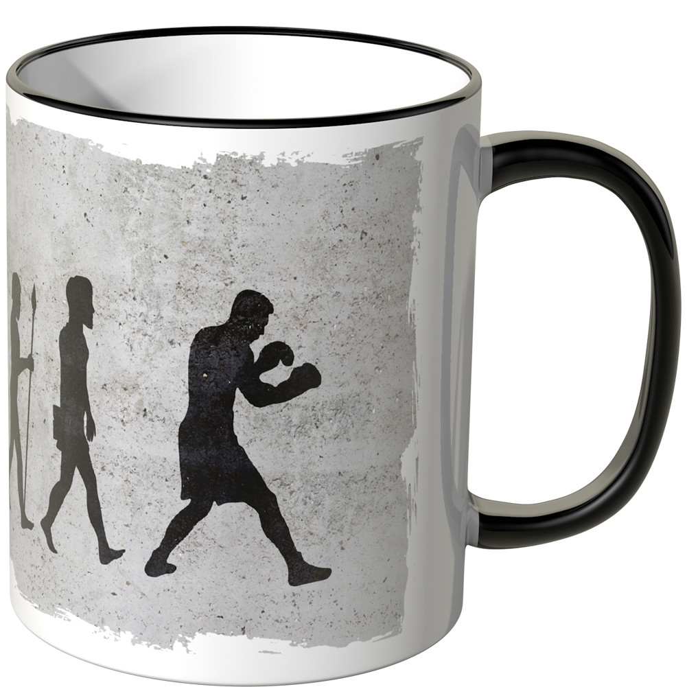 Juniwords Tasse Evolution Boxen