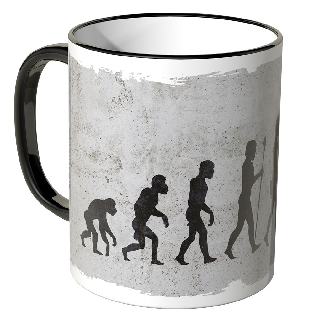 Juniwords Tasse Evolution Fechter